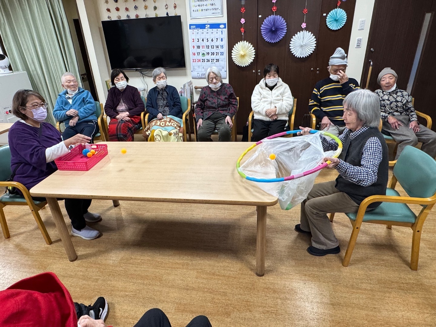 フラフープボールキャッチ️️: ヴィラ愛成便り